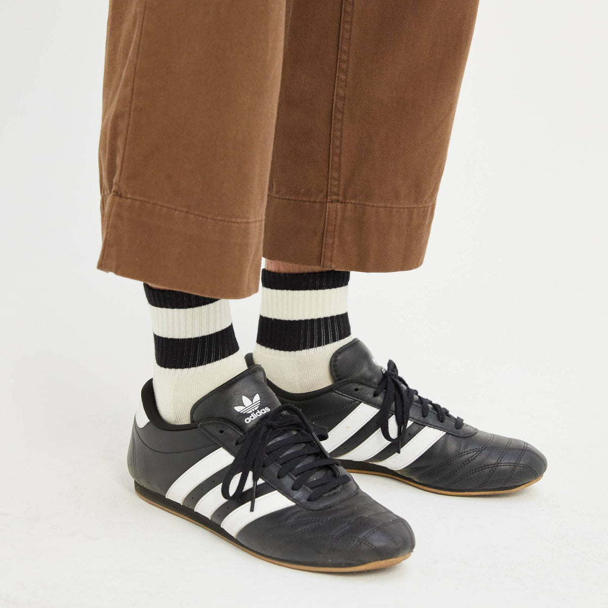 striped quarter socks | slate blue – Ramble and Company