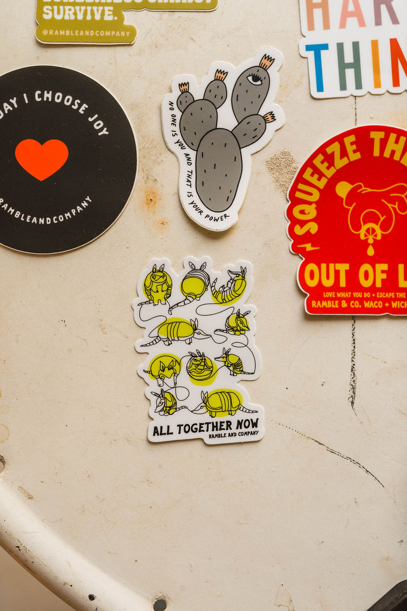 choose joy black | sticker – Ramble and Company