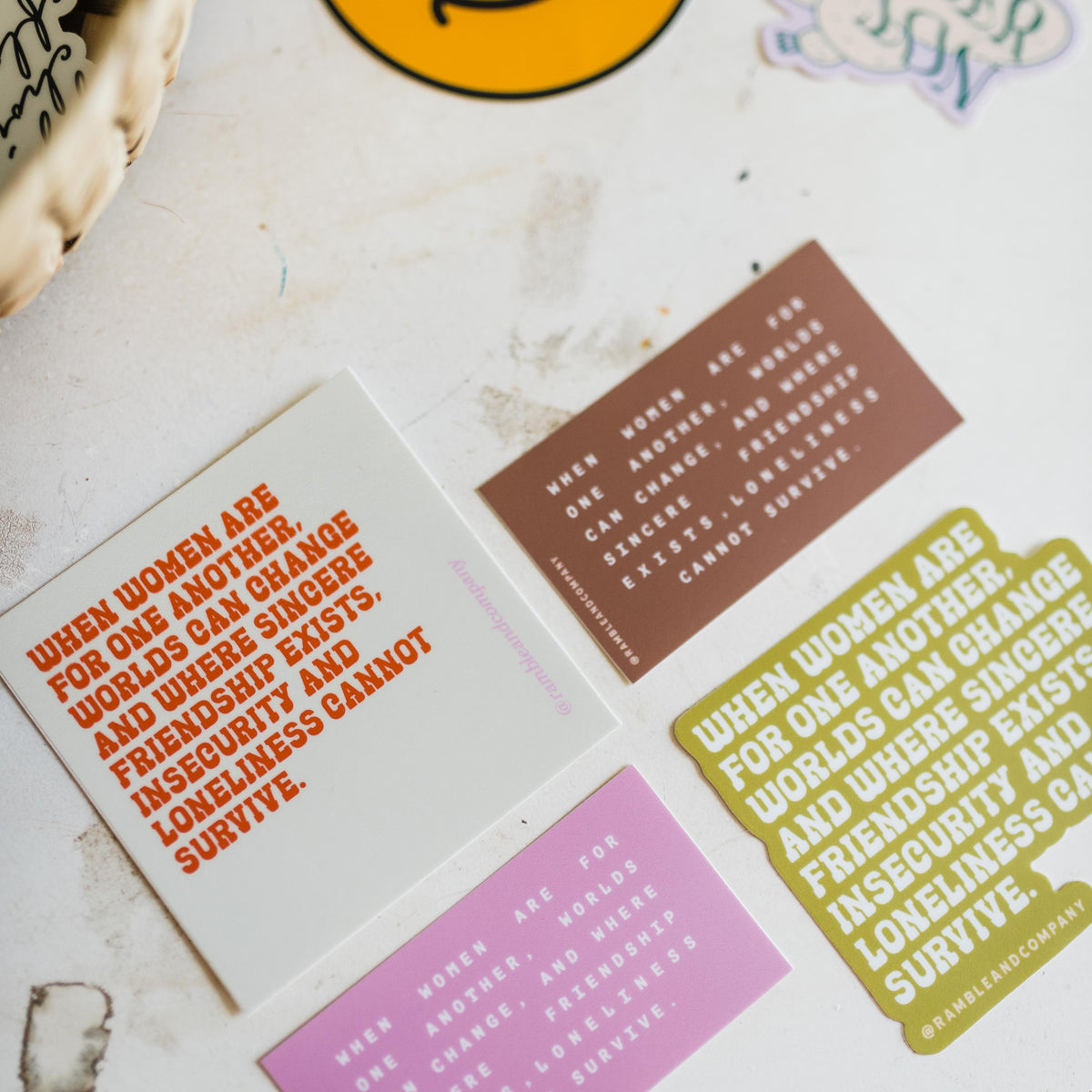 when women lilac | sticker – Ramble and Company