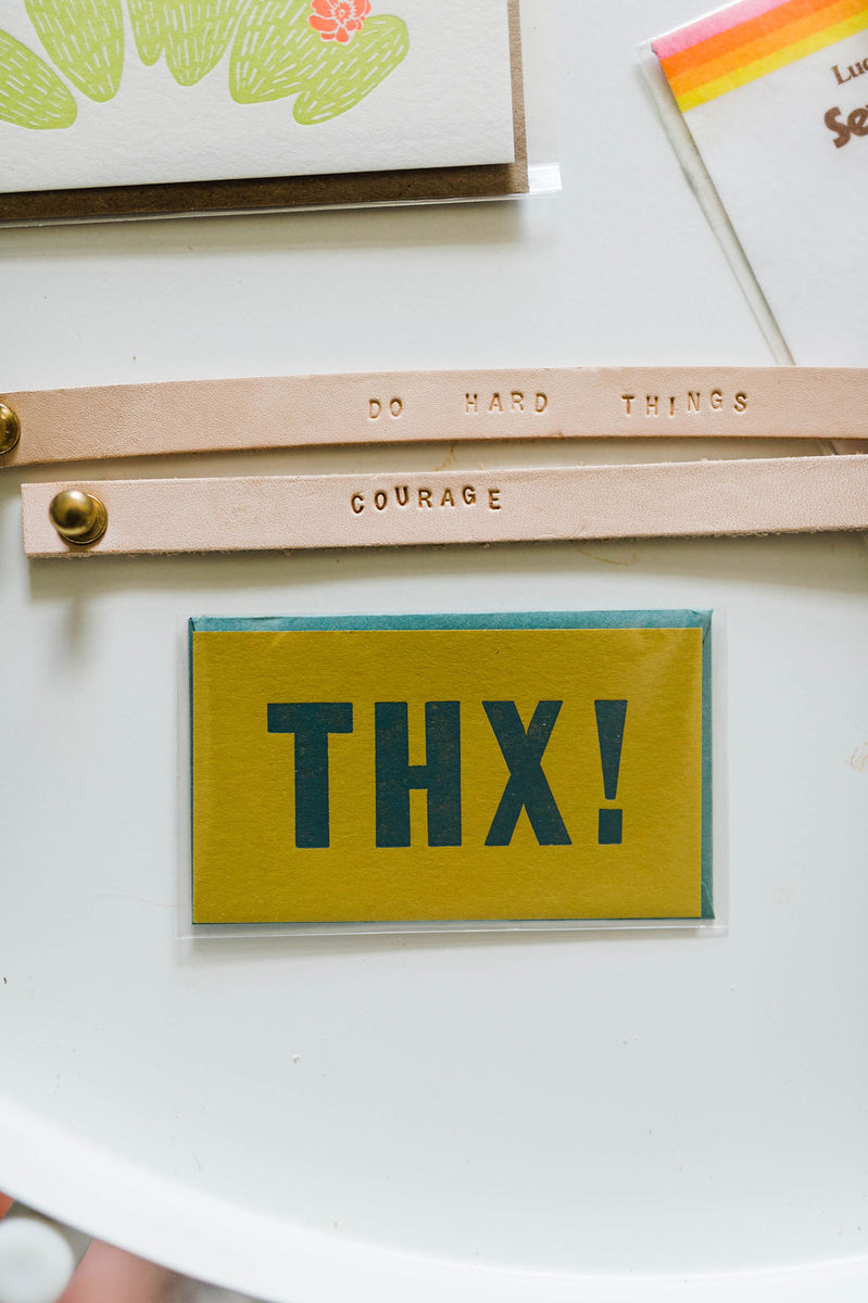 thx! | mini card – Ramble and Company